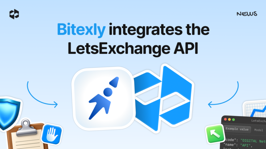 Bitexly broadens crypto asset coverage through the LetsExchange API ...